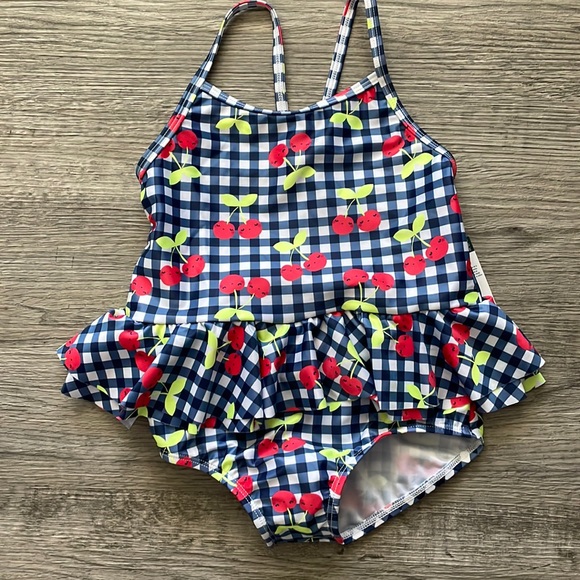 Gerber | Swim | Toddler Girl Cherry Bathing Suit 3t | Poshmark